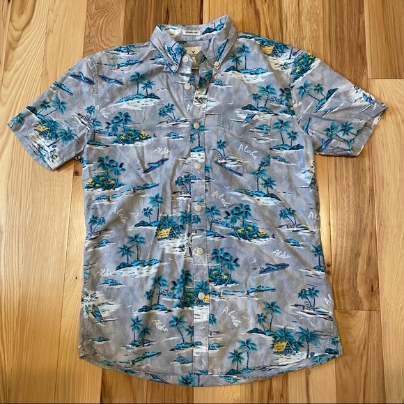 American Eagle Outfitters | Shirts | Aeo Seriously Soft Grey With ...